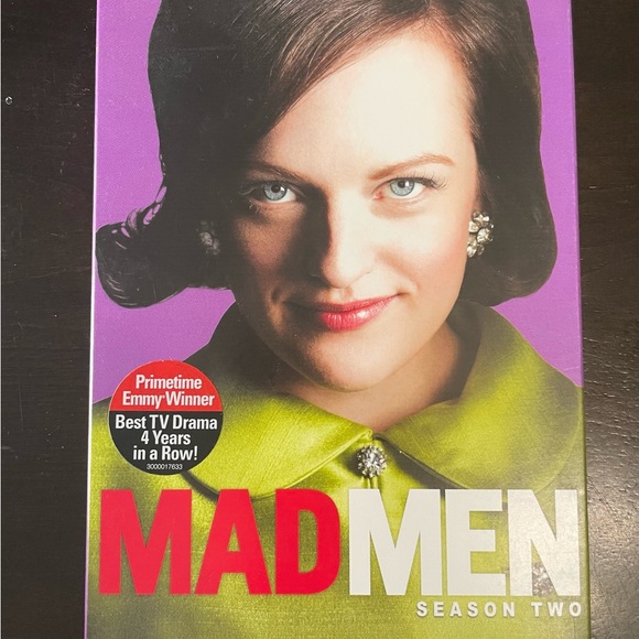 Media | Emmy Award Winning Tv Show Mad Men Season Two 2 Dvd 4disc Set ...
